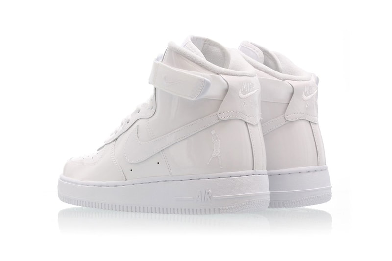 搶先預覽 Nike Air Force 1 High「Sheed」全新白色漆皮版本 | Hypebeast