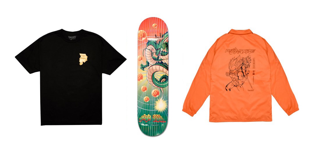 Primitive Skateboarding x《Dragon Ball Z》全新聯乘系列發佈 | Hypebeast