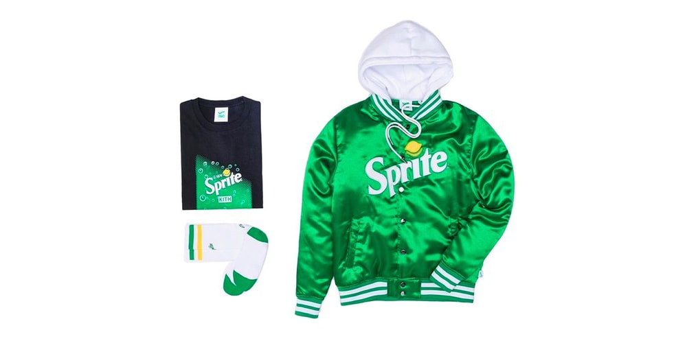 搶先預覽 KITH x Sprite 全新別注聯乘系列 | Hypebeast