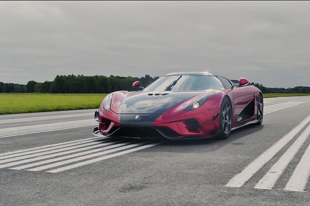 瑞典 Koenigsegg Regera 打破車廠自已的「地上最速」紀錄 | Hypebeast