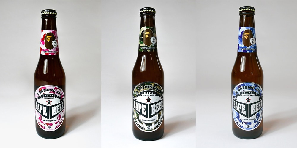 A BATHING APE® 推出免費 BAPE Beer 供消費者索取 | Hypebeast