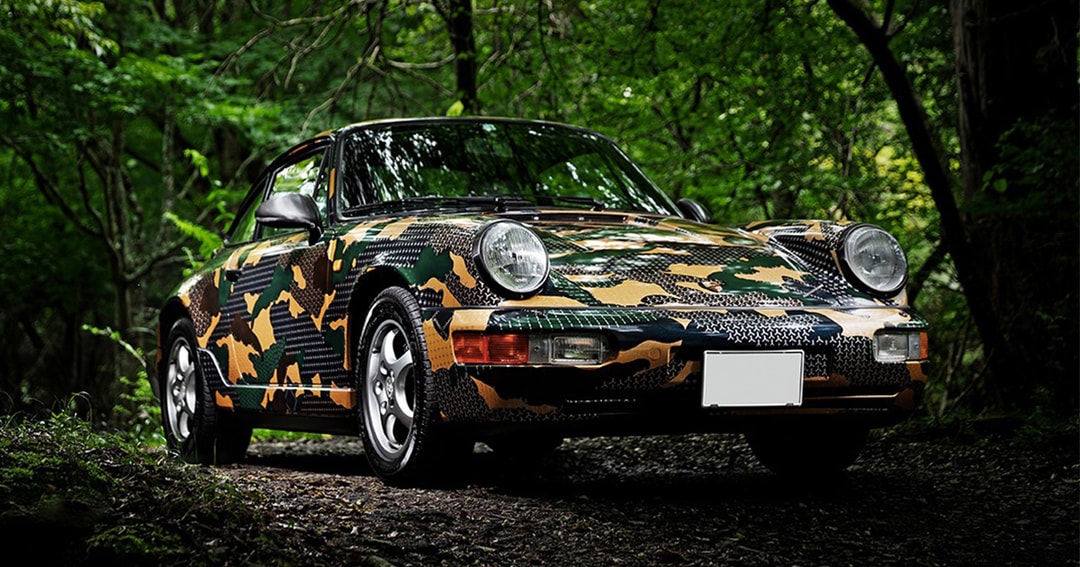 FDMTL 打造「Sashiko Camouflage」定製外裝 Porsche 911 Carrera | Hypebeast