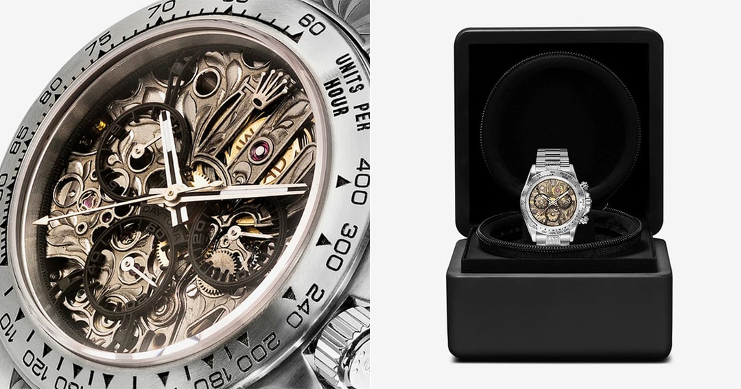 MAD Paris 打造 Rolex Daytona SK II 鏤空版本定製腕錶 | Hypebeast