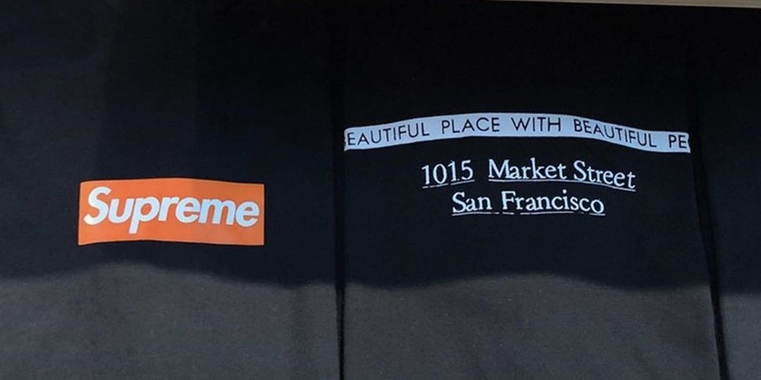 Supreme San Francisco 全新門店 Box Logo 紀念 T-Shirts 正式曝光 | Hypebeast