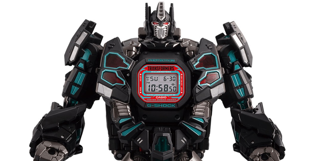 G-Shock x《Transformers》推出「暗黑柯柏文」全新別注模型錶款套裝 | Hypebeast