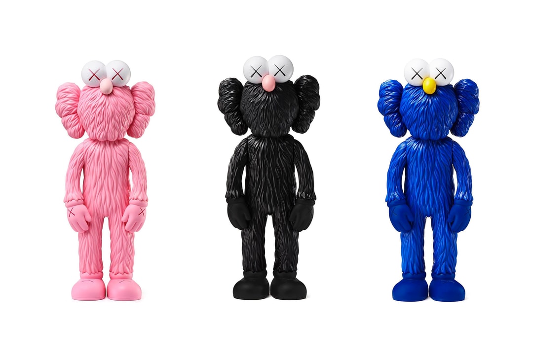無限復活？！KAWS 宣佈重新上架三色 BFF 搪膠模型公仔 | Hypebeast