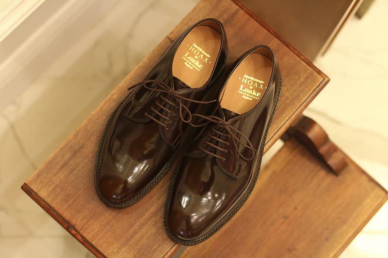 HOAX 攜手 Loake 推出年尾壓軸別注皮鞋型號 | Hypebeast