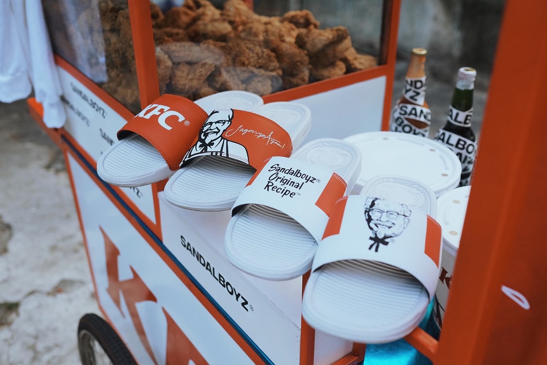 要趣就趣－KFC 攜手洛杉磯品牌 SANDALBOYZ 推出聯乘服飾 | Hypebeast