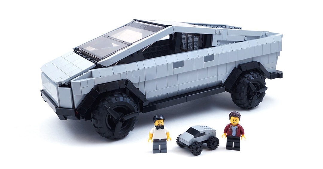 Tesla 車迷使用 2,000 塊 LEGO 積木打造 Cybertruck 模型 | Hypebeast