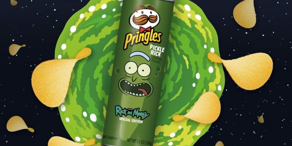 品客 Pringles 洋芋片攜手《Rick and Morty》推出全新「Pickle Rick」口味 | Hypebeast