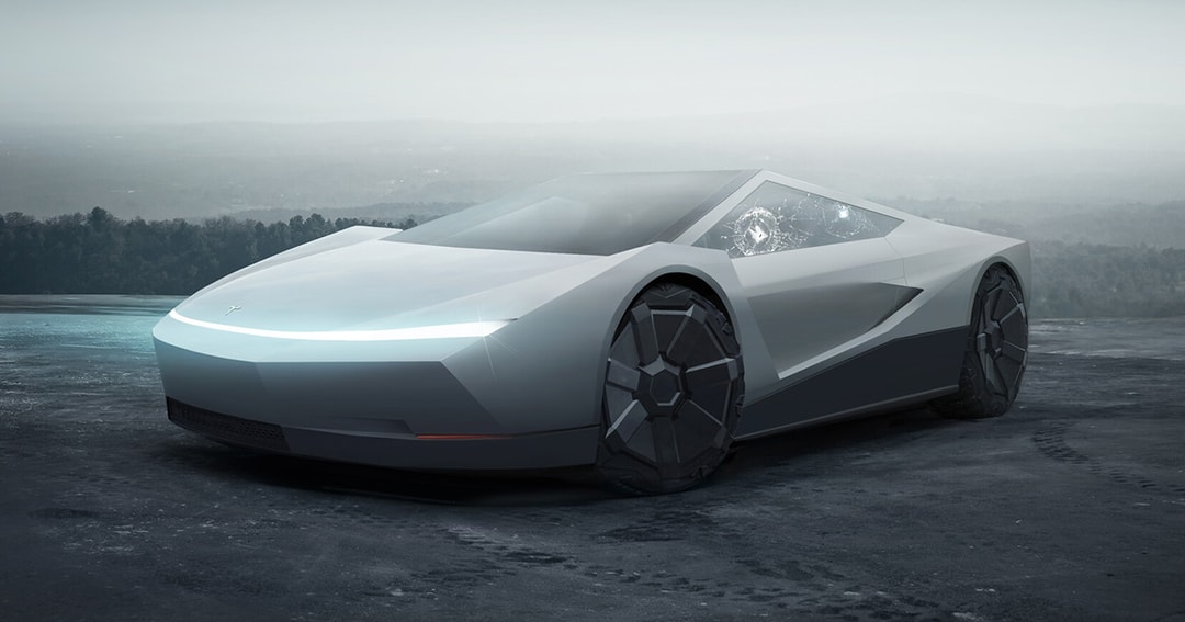 網民打造 Cybertruck 主題 Tesla Roadster 概念車型 | Hypebeast