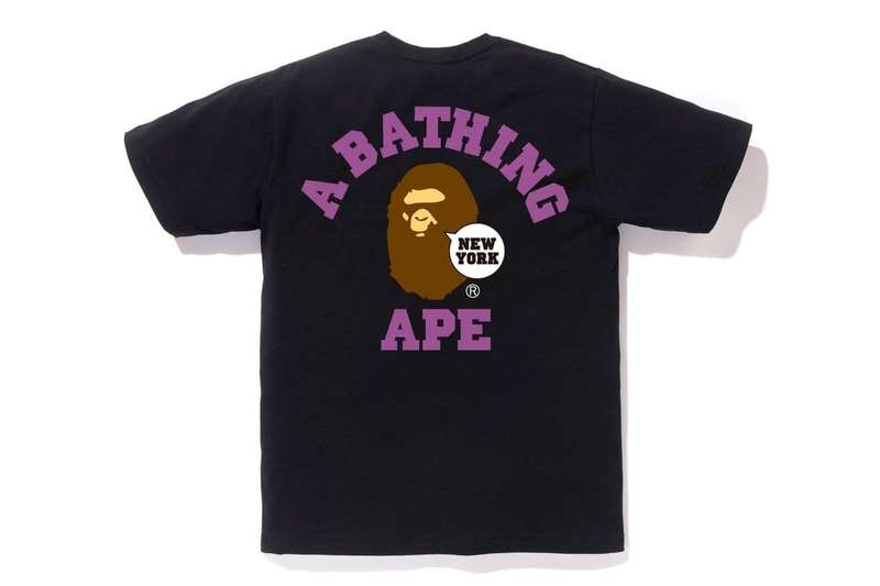 A BATHING APE®️ 推出全新城市限定 T-Shirt 系列 | Hypebeast