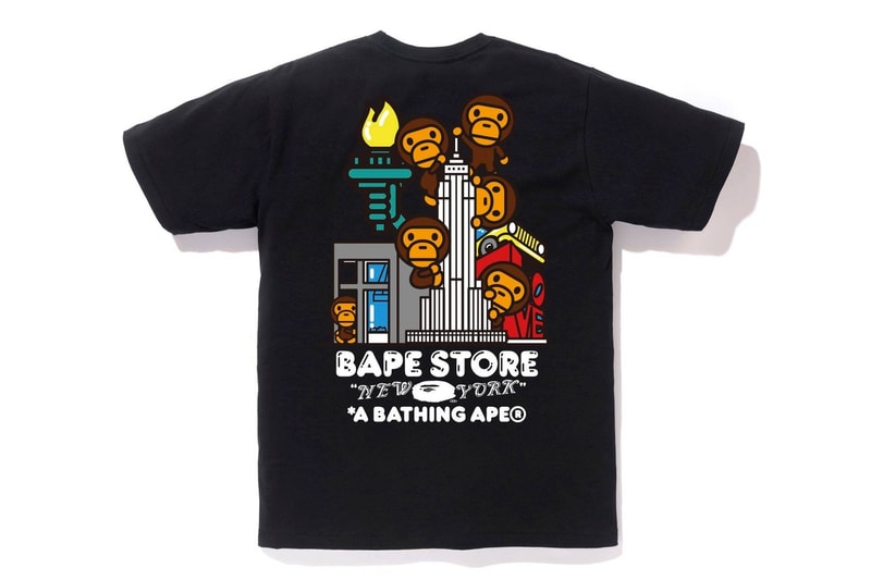 A BATHING APE®️ 推出全新城市限定 T-Shirt 系列 | Hypebeast