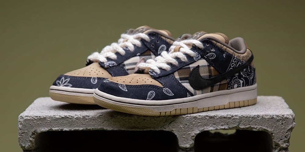 率先預覽 Travis Scott x Nike SB Dunk Low 全新配色上腳及近賞圖輯 | Hypebeast