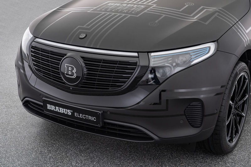 電能黑化 − Brabus 打造 Mercedes-Benz EQC 400 4MATIC 全新改裝車型 | Hypebeast