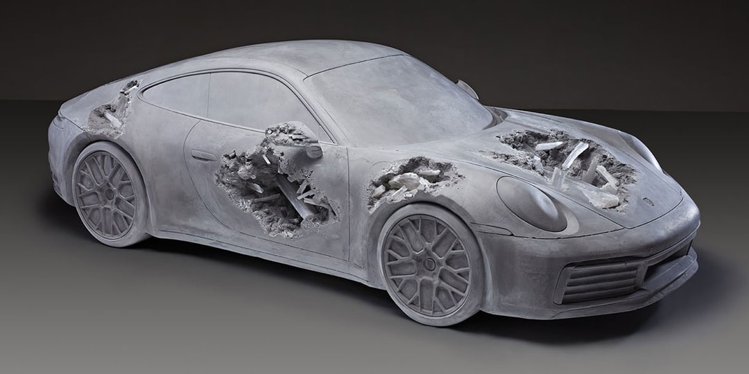 Daniel Arsham 人氣作品《Ash & Pyrite Eroded Porsche》將於香港正式上陸 | Hypebeast