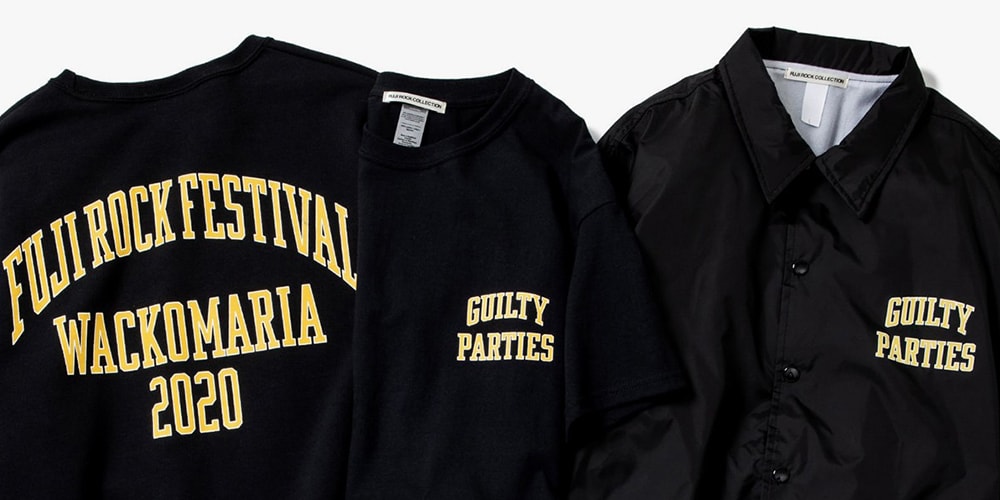 Fuji Rock Festival 攜手 WACKO MARIA 推出聯名限定系列 | Hypebeast