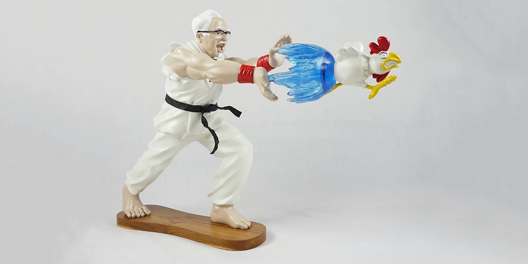 「雞」動拳！HEART LAB 推出 KFC 肯德基上校別注格鬥雕像 | Hypebeast