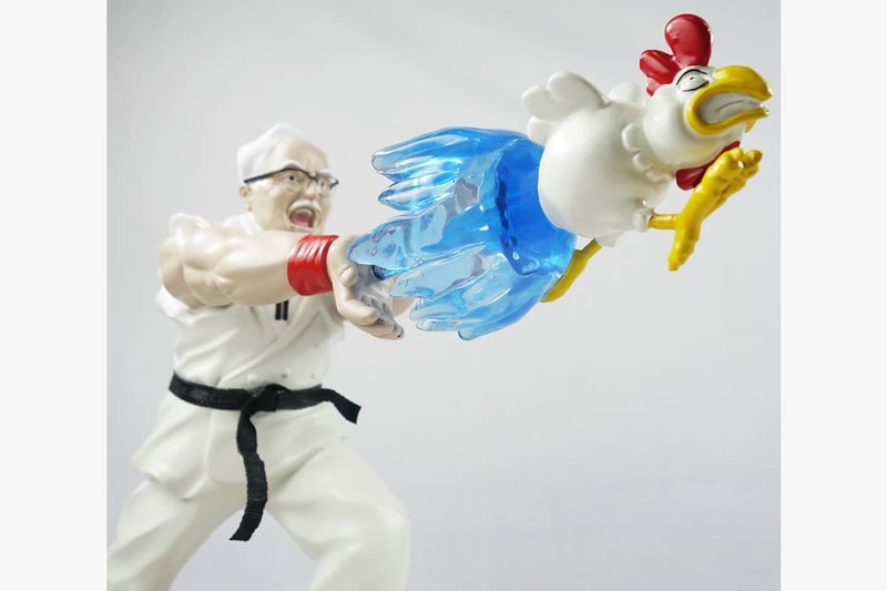 「雞」動拳！HEART LAB 推出 KFC 肯德基上校別注格鬥雕像 | Hypebeast