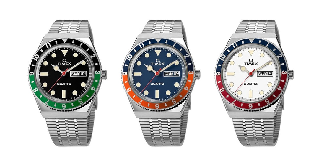 Timex 推出 3 款全新配色 Q Timex 腕錶 | Hypebeast