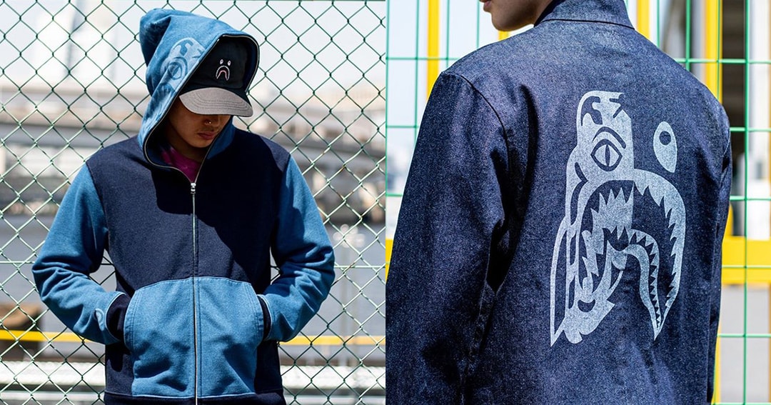 A BATHING APE® 2020 春夏全新藍染系列上架 | Hypebeast