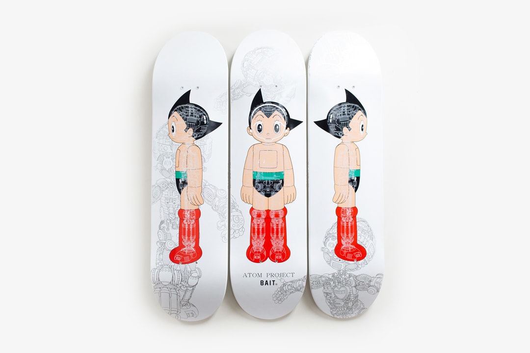 BAIT 聯乘 Astro Boy 推出 Glow In Dark 夜光滑板套裝 | Hypebeast