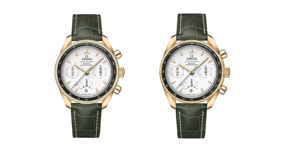 OMEGA 推出鑽石及貴金屬版本 Speedmaster 38mm 全新腕錶 | Hypebeast