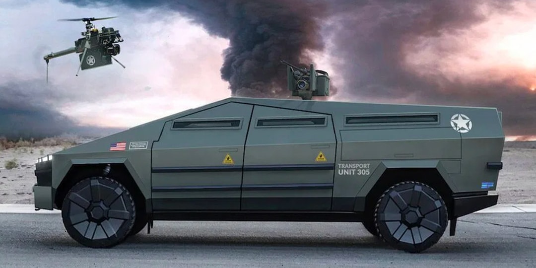 網民打造 Tesla Cybertruck「軍事行動」概念車型 | Hypebeast
