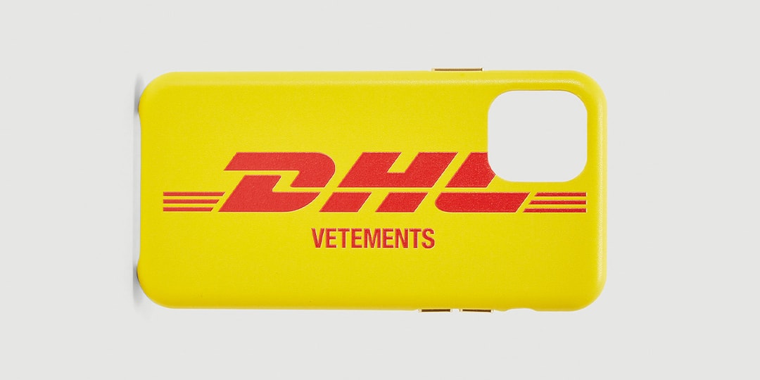 Vetements 再次推出品牌經典 DHL 聯乘設計手機殼 | Hypebeast