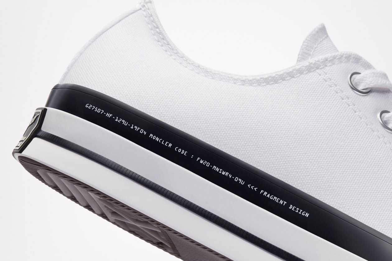 Converse x 7 Moncler Fragment 最新聯名鞋款正式登場 | Hypebeast