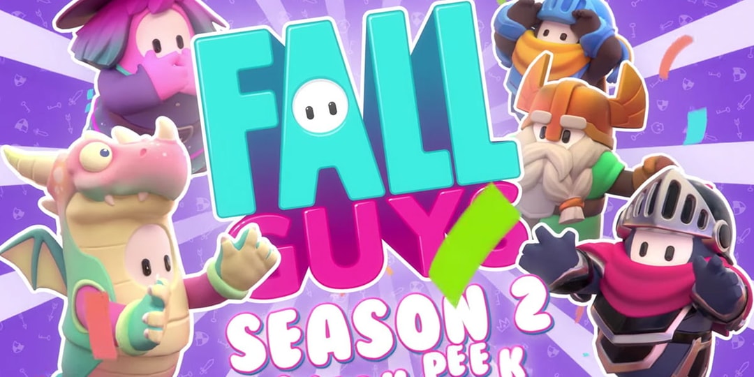 《Fall Guys 糖豆人：終極淘汰賽》全新第二季遊戲宣傳影片正式發佈 | Hypebeast