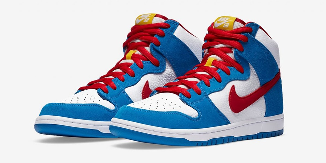 率先近賞 Nike SB Dunk High 全新「Doraemon」配色 | Hypebeast