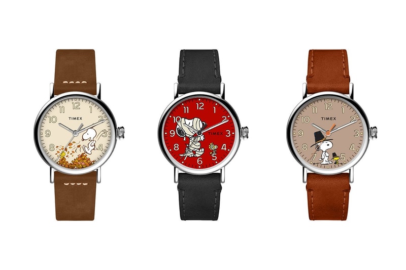 Timex 推出《PEANUTS》70 週年聯乘系列腕錶 | Hypebeast