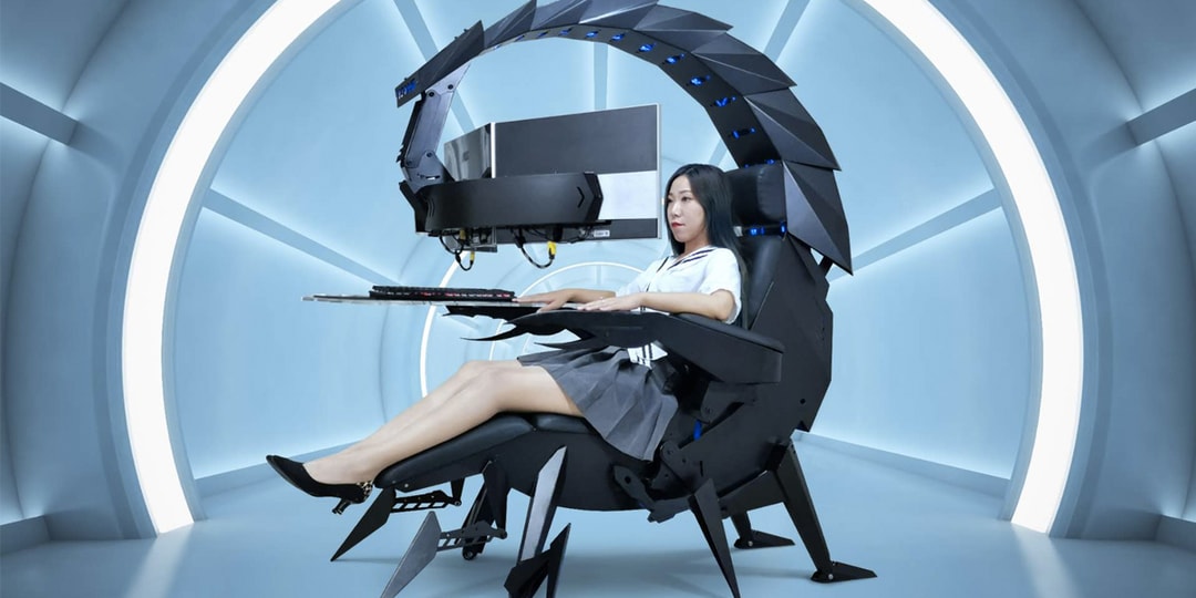 前衛科幻零重力－「蠍型」可動式智能遊戲＆工作座椅正式登場 | Hypebeast
