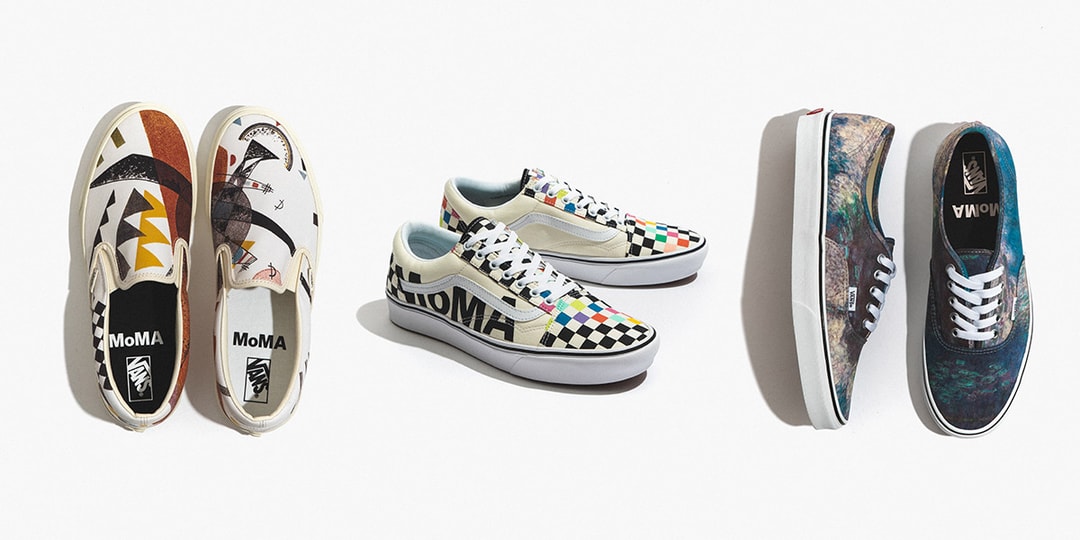 HBX 上架情報：Vans x MoMA 全新聯乘系列鞋款 | Hypebeast