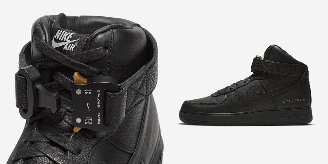 1017 ALYX 9SM x Nike Air Force 1 High 全新聯名鞋款官方圖輯登場 | Hypebeast