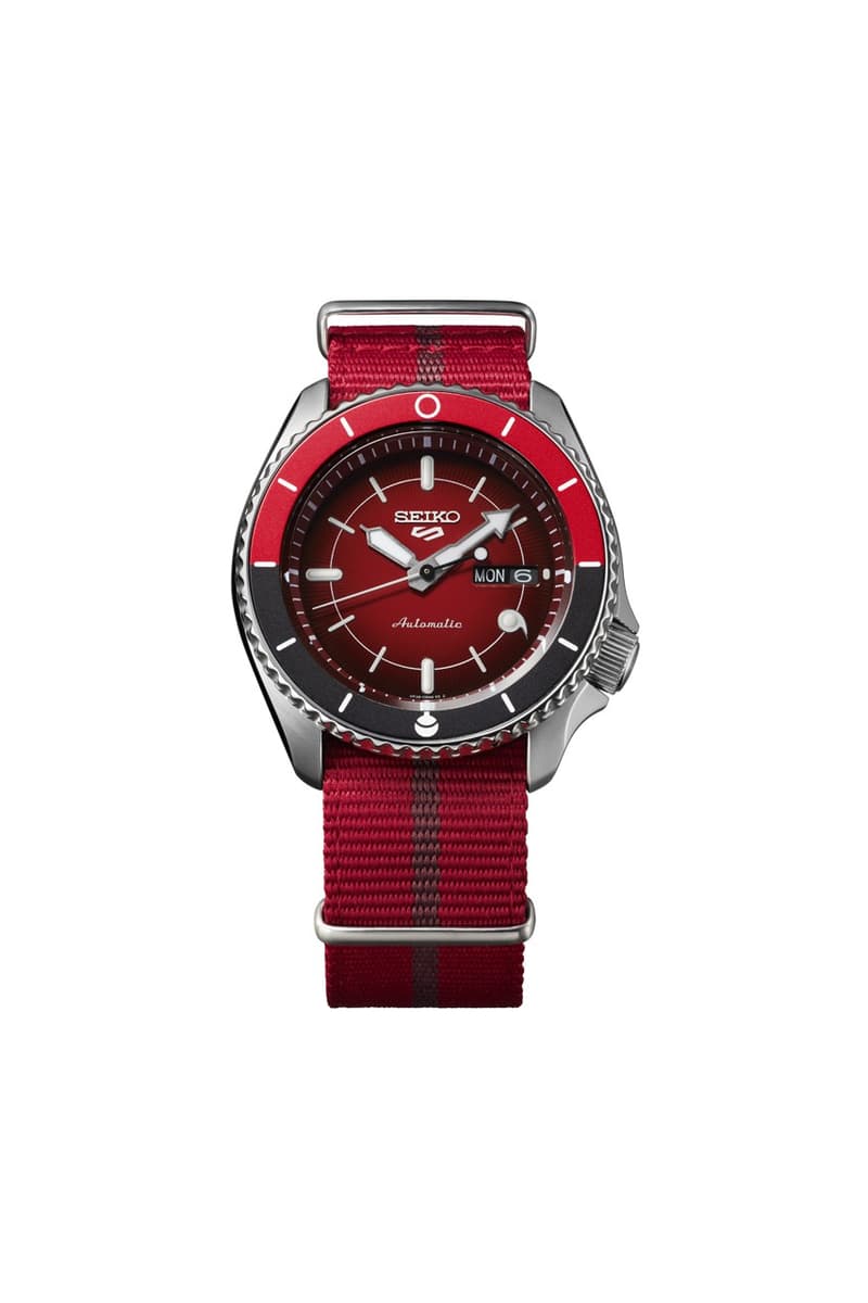 Seiko 5 Sports x《火影忍者》全新聯乘系列腕錶發佈 | Hypebeast