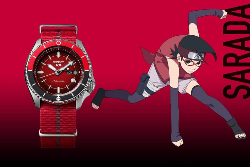 Seiko 5 Sports x《火影忍者》全新聯乘系列腕錶發佈 | Hypebeast