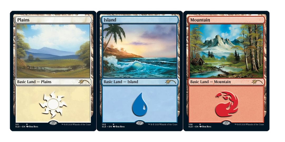 熱門卡牌遊戲《Magic: The Gathering 魔法風雲會》推出全新 Bob Ross 油畫版套裝 | Hypebeast