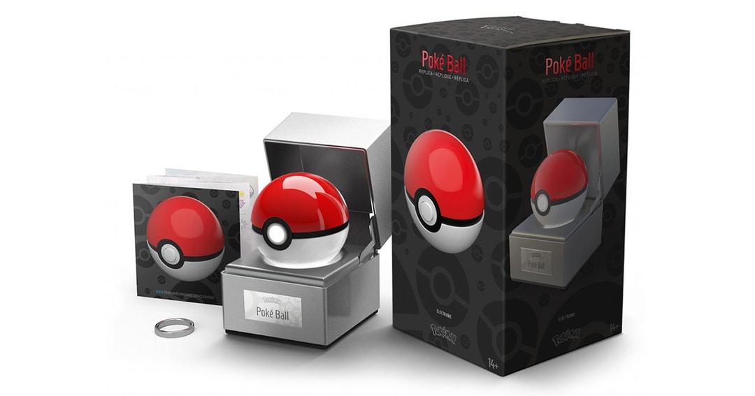 官方授權 1:1 尺寸收藏級 Poké Ball 正式發佈 | Hypebeast