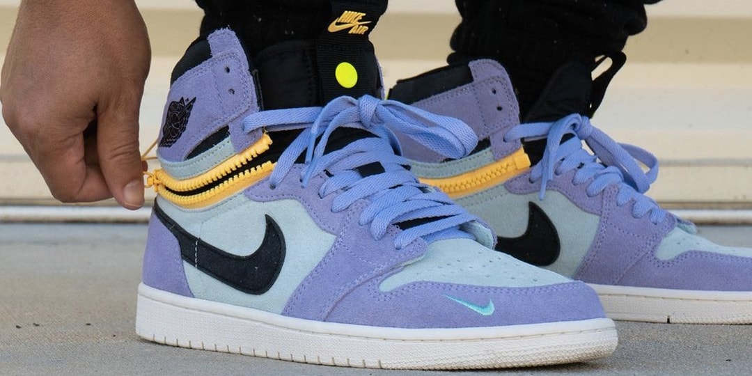 Jordan Brand 推出可拆卸變種版本 Air Jordan 1 High Switch 最新配色「Purple Pulse ...