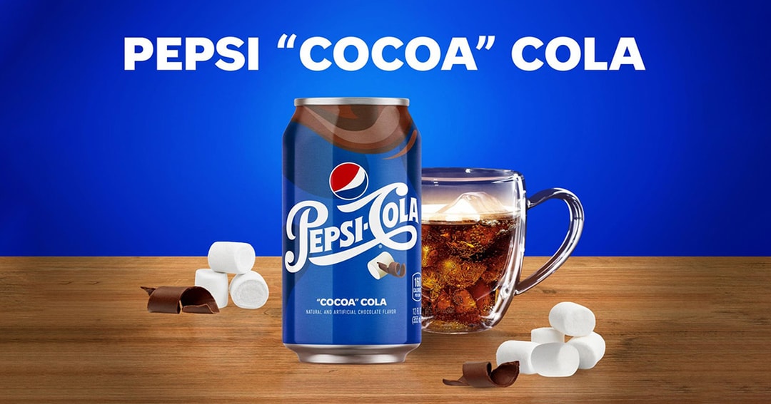 Pepsi 宣佈即將推出全新「巧克力棉花糖」風味可樂 | Hypebeast