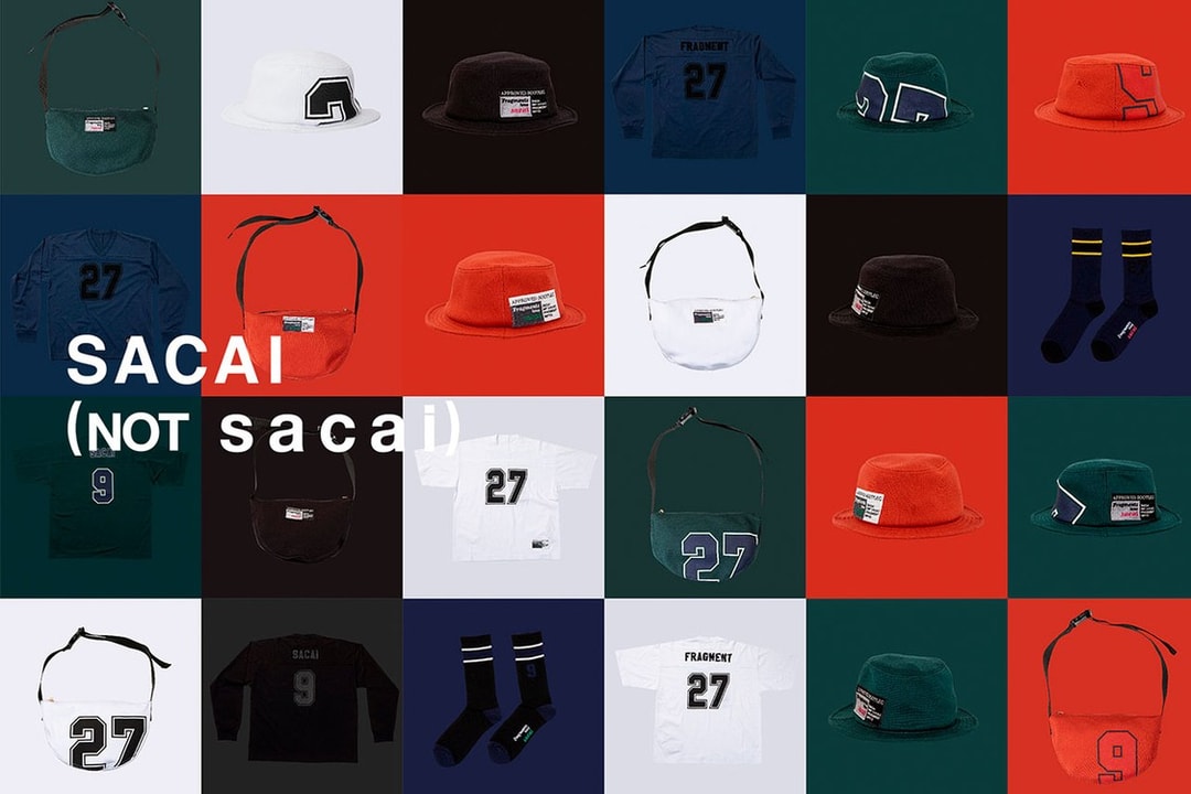 sacai x fragment design 全新聯乘系列正式發佈 | Hypebeast