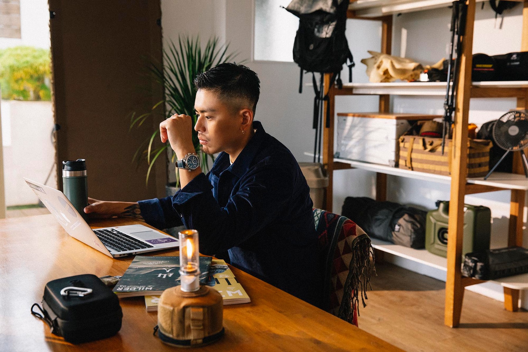 專訪冒險家 WILDER Marc：「每次的 Outdoor 行程，都是一趟冒險的準備。」｜STUDIO VISITS | Hypebeast