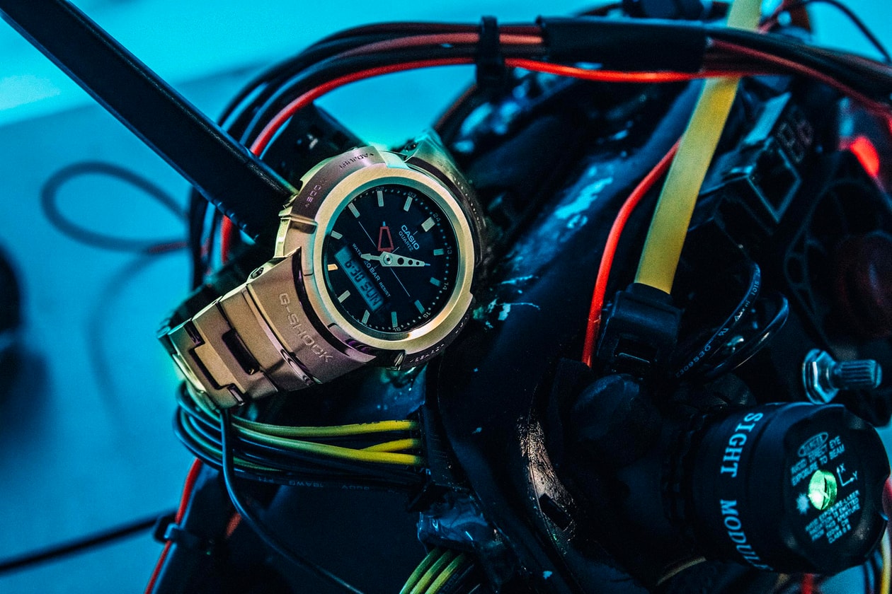 經典設計蛻變而成的金屬未來 G-SHOCK AWM-500 | Hypebeast