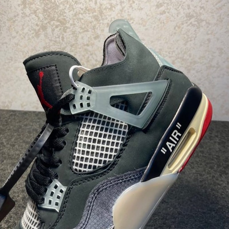 Off-White™ x Air Jordan 4 經典配色「Bred」最新圖輯率先曝光 | Hypebeast