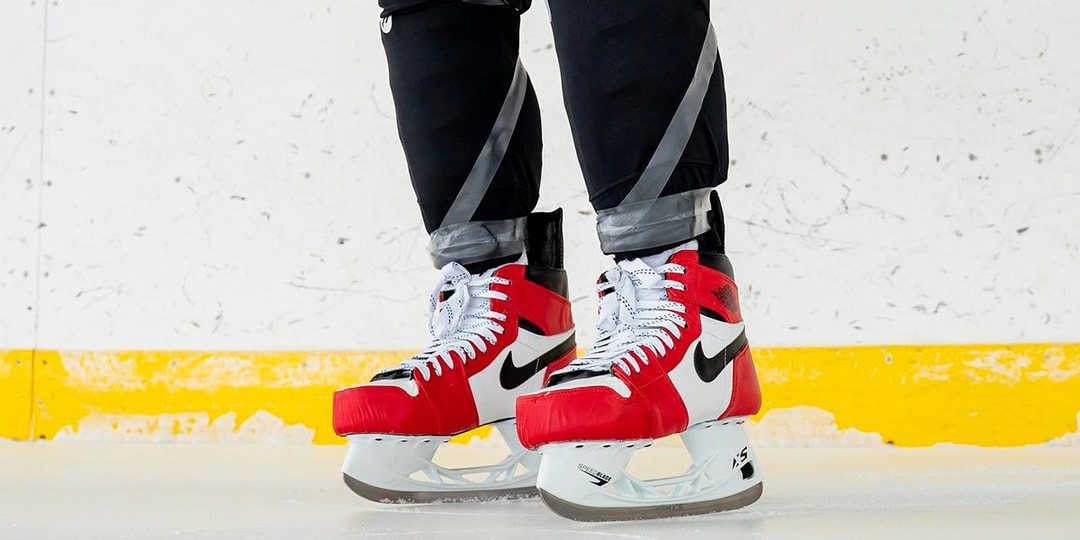 街頭品牌打造 Air Jordan 1 High「Chicago」配色滑冰鞋 | Hypebeast