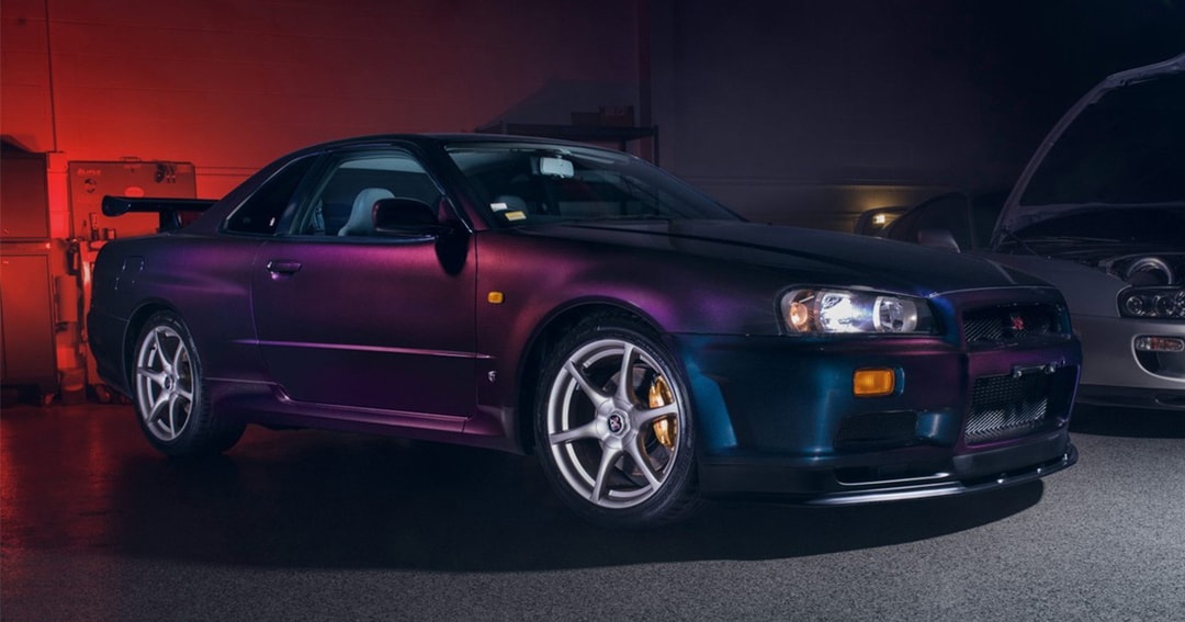 稀有 JDM 車型 1999 Nissan Skyline GT-R V-Spec「Midnight Purple II」展開拍賣 ...