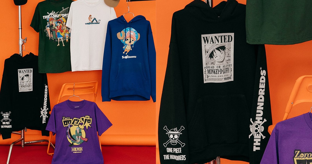 The Hundreds x《ONE PIECE》全新聯乘系列發佈 | Hypebeast