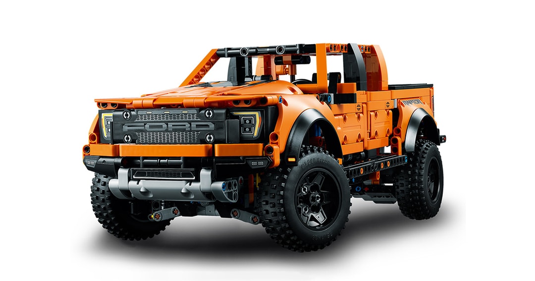 LEGO Technic 實體化 Ford F-150 Raptor 積木模型 | Hypebeast